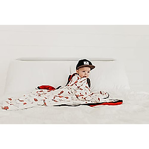 Large Premium Knit Baby 3 Layer Stretchy Quilt Blanket Chief by Copper Pearl