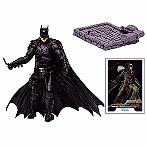 McFarlane Multiverse The Batman from Batman Movie 12" Deluxe Figure Multicolor (Figure Style May Vary)