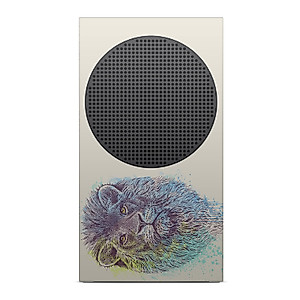 Head Case Designs Officially Licensed Rachel Caldwell Lion Art Mix Vinyl Sticker Gaming Skin Decal Cover Compatible With Xbox Series S Console