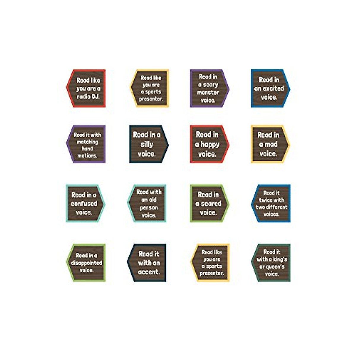 Carson Dellosa Signs of a Fluent Reader Mini Bulletin Board Set (110384)