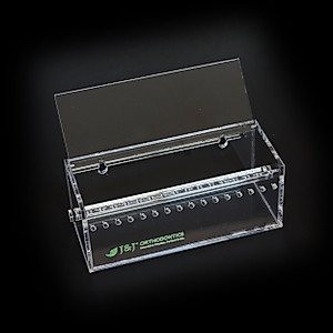 J&J Ortho Orthodontic Elastic Power Chain Dispenser Reel Box with Lid