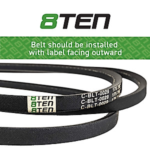 8TEN Deck Belt for Toro 54 inch ZX5400 ZX5420 ZX5450 MX5480 Zero Turn Mower 115-4971 133-1167