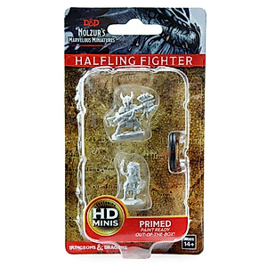 NECA D&D Nolzurs Marvelous Unpainted Miniatures: Wave 6: Female Halfing Fighter