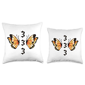 Angel Number 333 Numerology Number New Life and Abundance, Support Angel 333 Throw Pillow, 16x16, Multicolor
