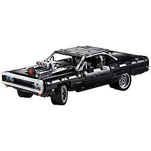 LEGO Technic Fast & Furious Dom's Dodge Charger 42111 Building Toy - Racing Car Model Building Kit, Iconic Movie Inspired Collector's Set, Gift Idea for Kids, Teens, and Adults Ages 10+