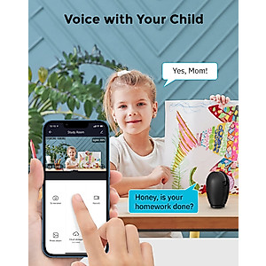 LaView Security Cameras for Home + 2X 32GB SD Cards, PT Home Security Camera System with Motion Detection, Two-Way Audio, Night Vision, Indoor WiFi Camera for Baby/pet, Alexa, USA Cloud Service