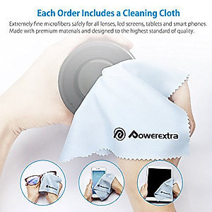 Powerextra 2 Pack LP-E10 Battery and Charger Compatible with Canon Rebel T3 T5 T6 T7 Kiss X50 Kiss X70 1100D 1200D1300D 2000D 1500D Digital Cameras