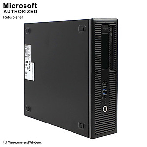 HP ProDesk 600 G1 SFF Business Desktop Computer, Intel Core i5 4590 up to 3.7GHz,16G DDR3, 2T, DVD, WiFi, Bluetooth 4.0, USB 3.0, VGA, DP, Win 10 64-Bit Supports English/French/Spanish(CI5) (Renewed)