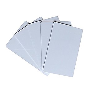 Inkjet PVC Cards - Inkjet Printable PVC ID Cards - Waterproof and Double Sided Printing - Works with Epson and Canon Inkjet Printers (200)