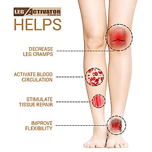 LegActivator - The Seated Leg Exerciser & Physiotherapy Machine for Seniors that Improves your Health and Blood Circulation while Sitting in the Comfort of your Home or Office