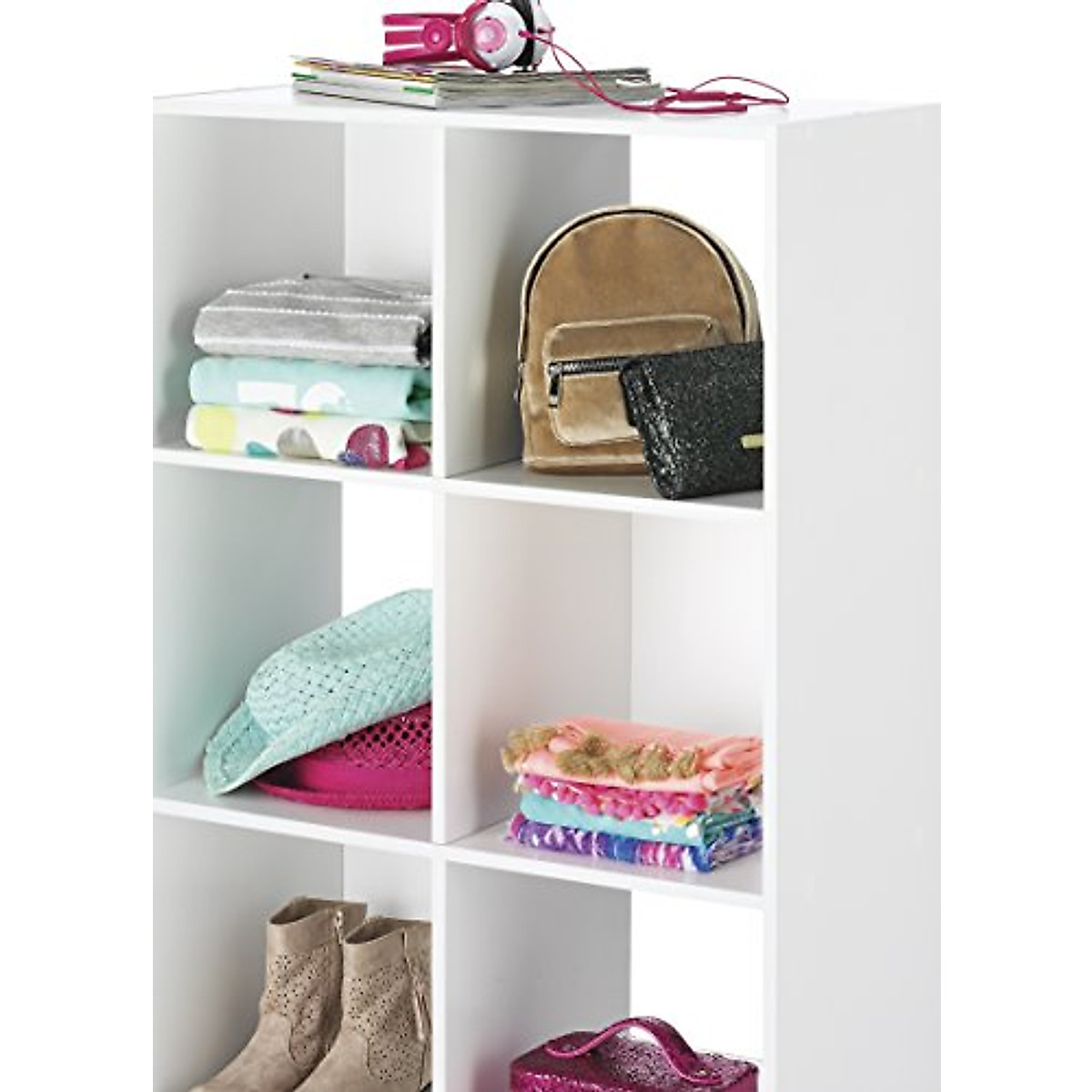 Whitmor 6 White Cube Organizer