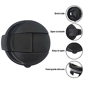 CEDAR HOME Travel Coffee Ceramic Mug Porcelain Latte Tea Cup With Lid 17oz. Flower and Cat