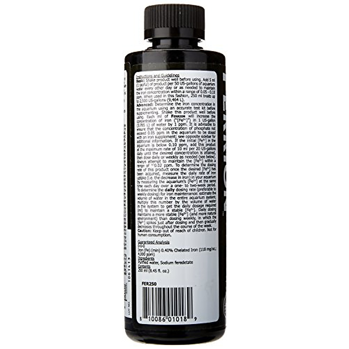 Brightwell Aquatics Ferrion - Concentrated Iron Supplement for Marine Fish and Reef Aquariums 250-ml