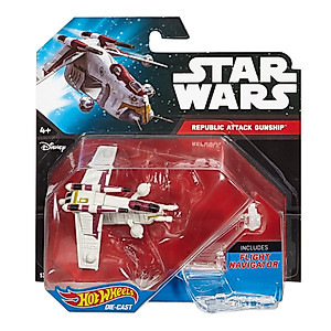 Hot Wheels Star Wars Starship Republic Gunship Vehicle