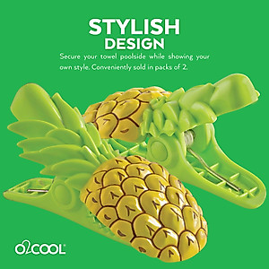 O2COOL Pineapple Boca Clip