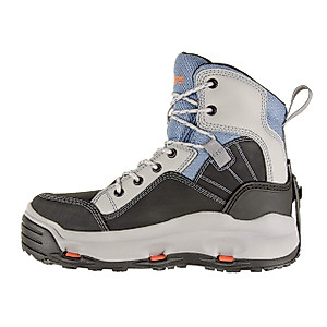 Korkers Buckskin Mary Women's Wading Boots - Durable and Non-Corrosive - Includes Interchangeable Felt & Kling-On Soles - Size 7