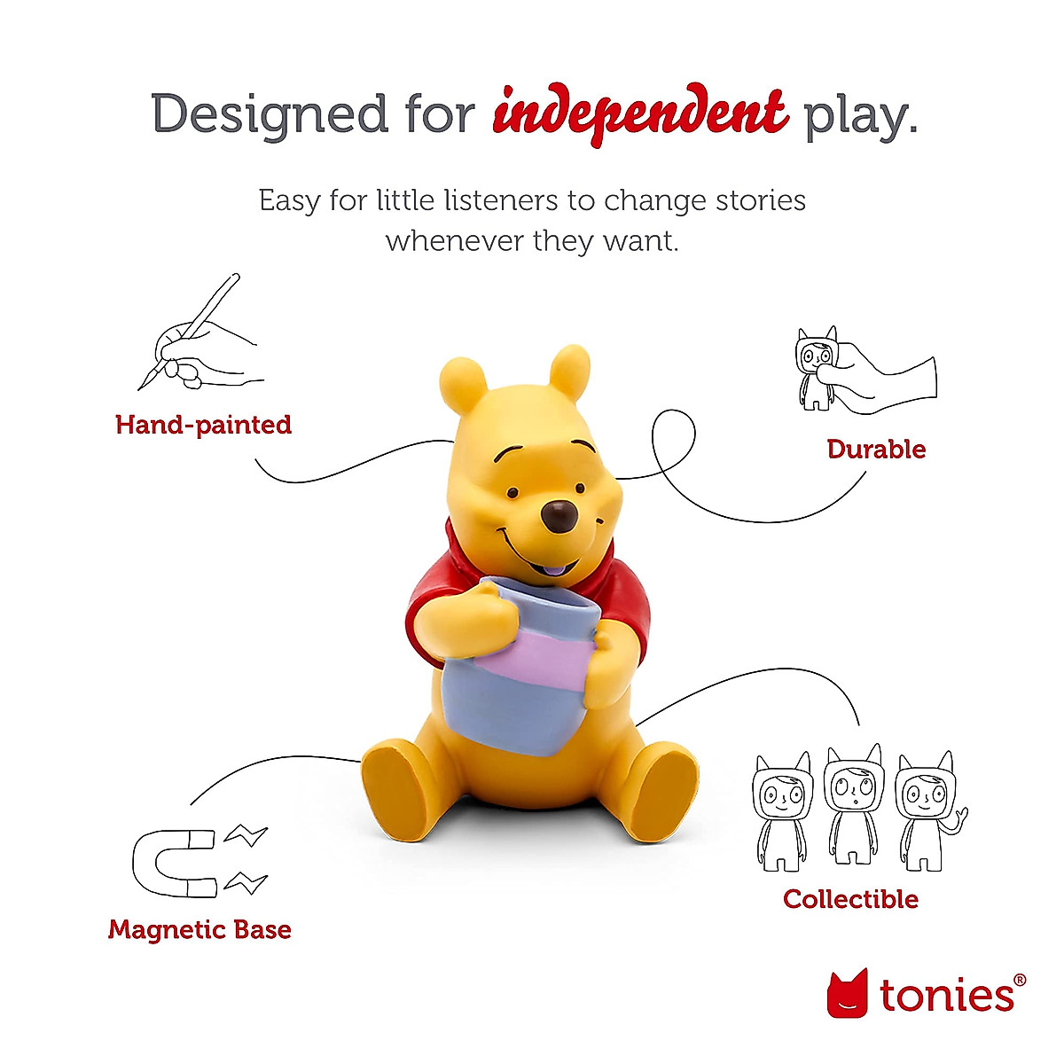 Tonies Winnie The Pooh Audio Play Character from Disney