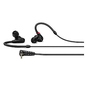 SENNHEISER In- Ear Audio Monitor, Black, Wired (508940)