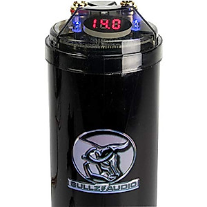 New! BULLZ AUDIO 4400W 12V BCAP 4.4 Digital Car Power Farad Capacitor | BCAP4.4