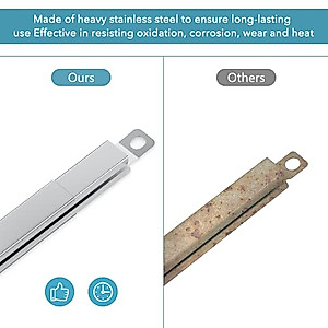 Universal Carryover Crossover Tubes Replacement Parts for Nexgrill 720-0830H, Thermos 461442114, Charbroil 463343015, 463449914, 463244015, Kenmore 146.34611410 and Others Grills, 5" to 9.5"