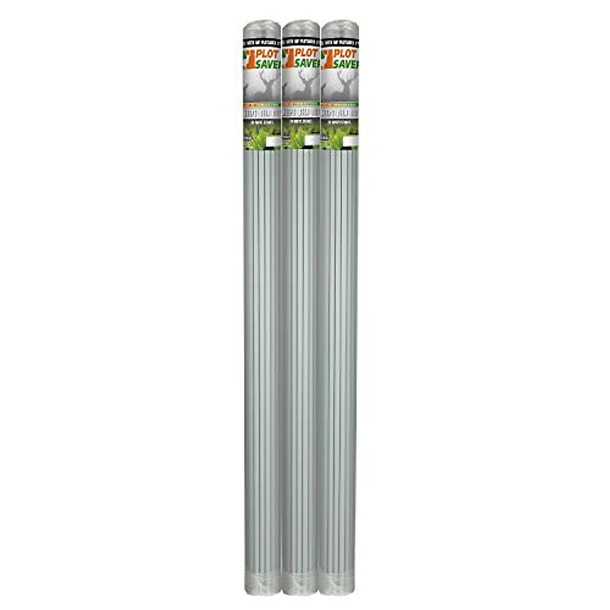 PLOTSAVER ST-W-039 39" x 3/8" Deer Repellent White Fiberglass Stakes (30 Pack)