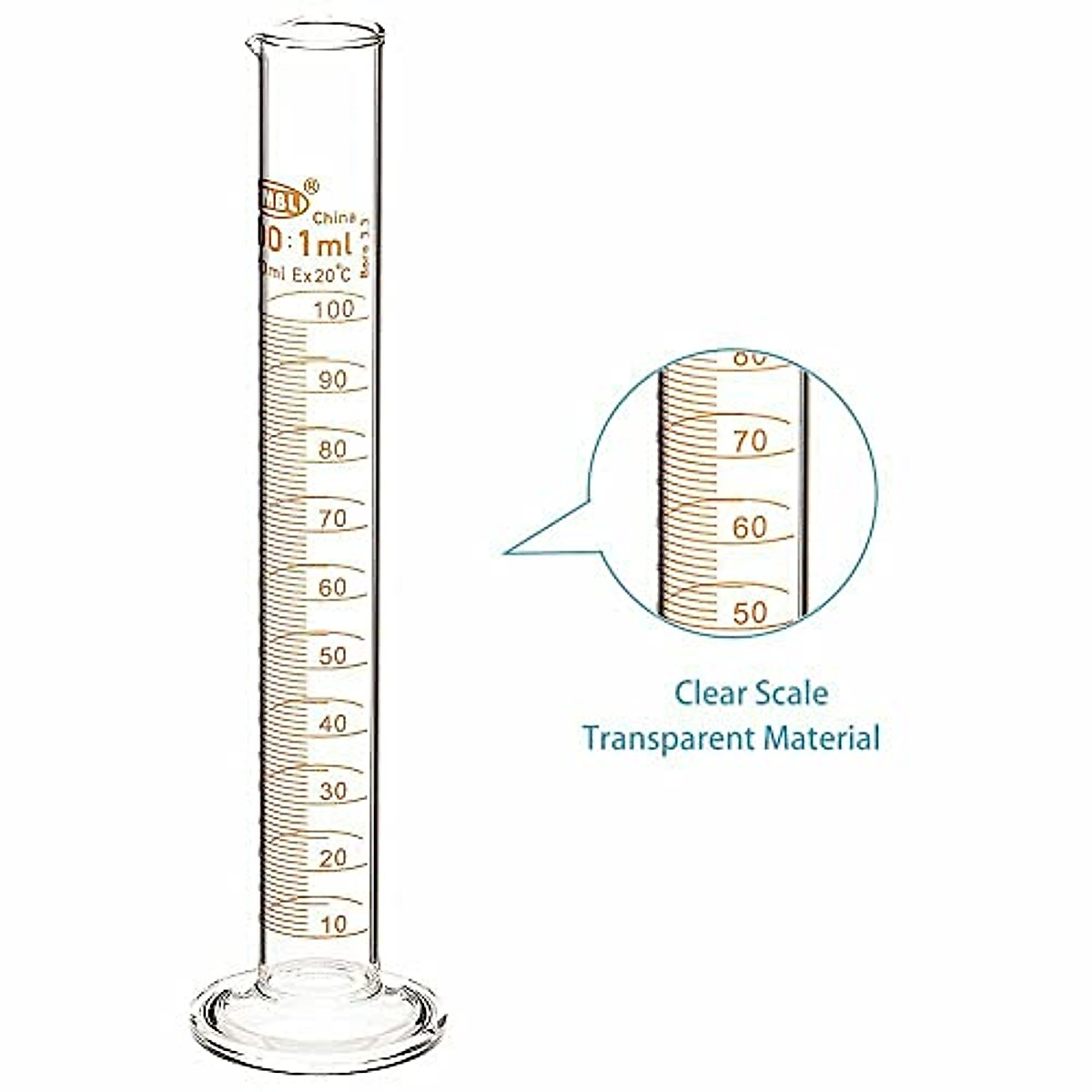 BioRing Alcohol Hydrometer 0-100% Accurate Meter for Whiskey Moonshine Distill Test Jar (Wood Box+Glass jar)