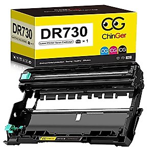 CG CHINGER (NO Toner) Compatible Drum Unit Replacement for Brother DR730 DR-730 for HL-L2350DW HLL2395DW HLL2390DW HL-L2370DW HL-L2370DWXL MFC-L2750DW MFC-L2750DWXL MFC-L2710DW Printer