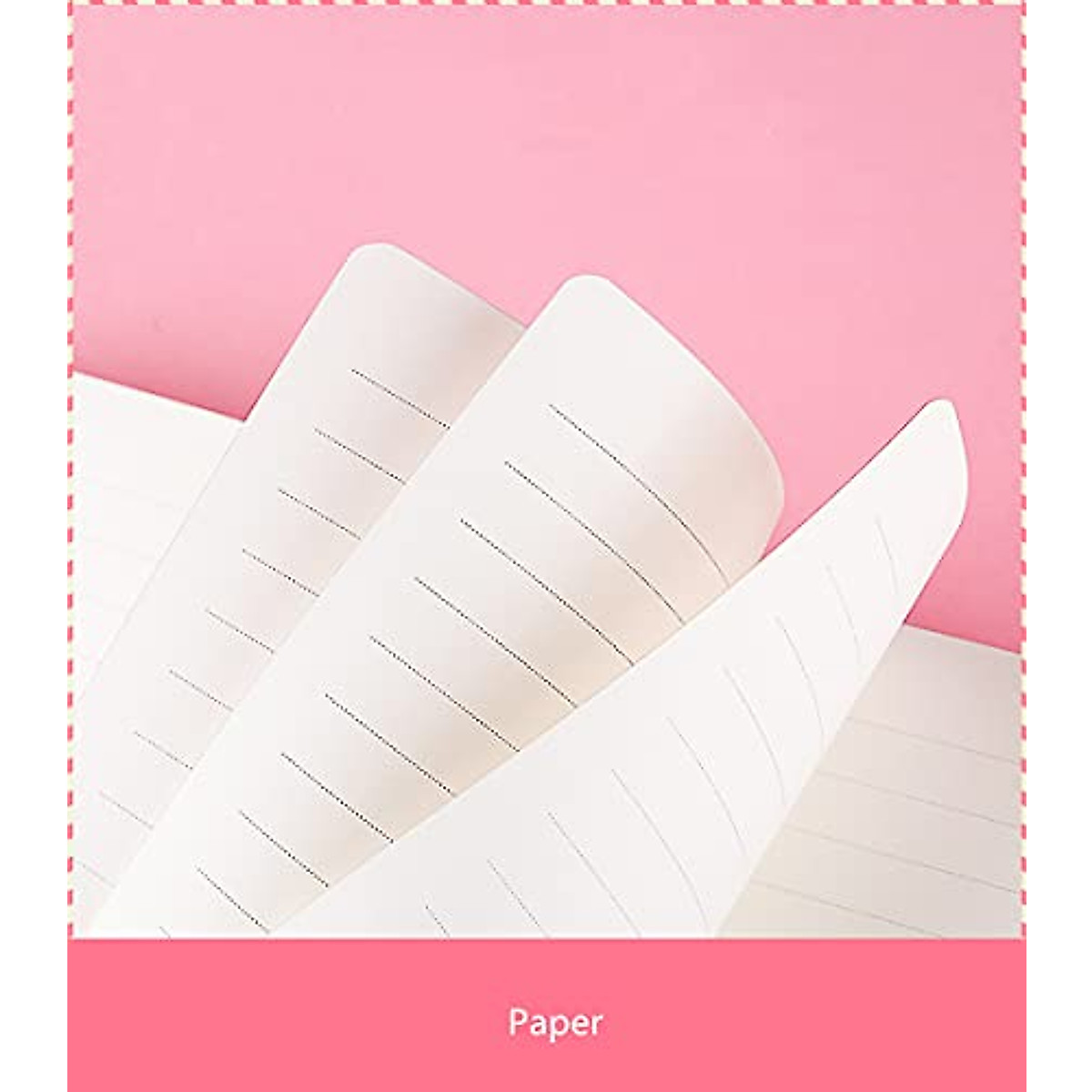 MYUOOT B6 Heart Shaped Combination Lock Diary with Key PU Leather Journal Diary with Lock and Key Journal Notebook with Lock Locking Journal Diary Notebook for Girls Boys Men Women, Pink