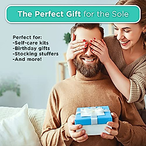 DERMORA Foot Peel Mask - 2 Pack of Regular Size Skin Exfoliating Foot Masks for Dry, Cracked Feet, Callus, Dead Skin Remover - Feet Peeling Mask for baby soft feet, Original Scent