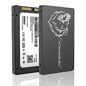 Somnambulist 2.5 inch SATA 3 60GB 960GB 2TB SATA3 SSD Laptop Internal Hard Drive (Black Bear-60GB)