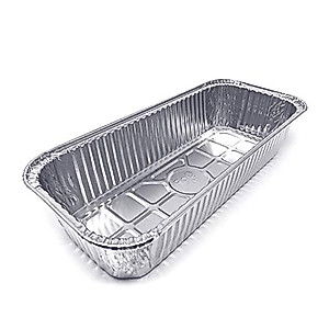 (35 Pack) Drip Pans Compatible with Weber Grills 6498 Smokefire l Summit l Genesis II Heavy Duty Aluminum Foil Liner