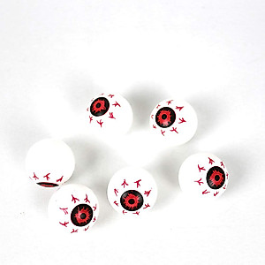 Olen Eyeballs for Halloween Decorations Trick or Treat Spooky Scary Horror Props, 6 pcs