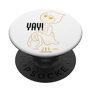 Disney Pixar Inside Out Joy Yay! PopSockets Standard PopGrip