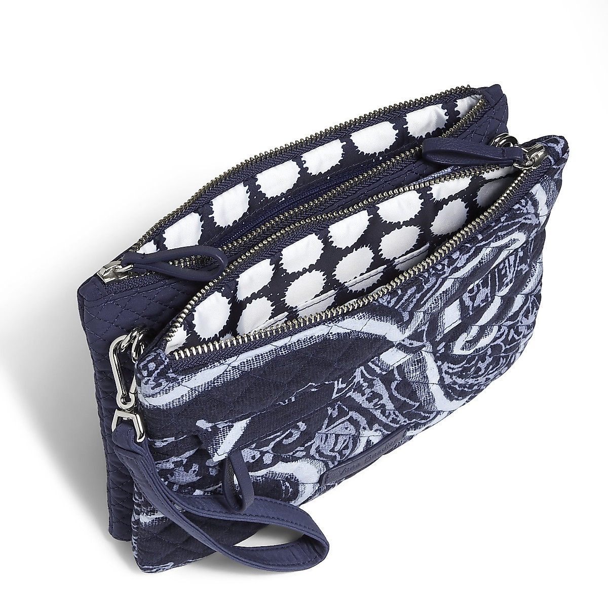 Vera Bradley Women's Cotton Custom Crossbody Purse With RFID Protection, Indio, One Size