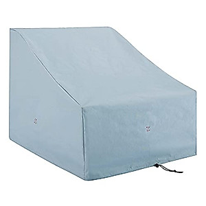 Modway Conway All-Weather Outdoor Patio Furniture Cover for Armless Chair, Grey