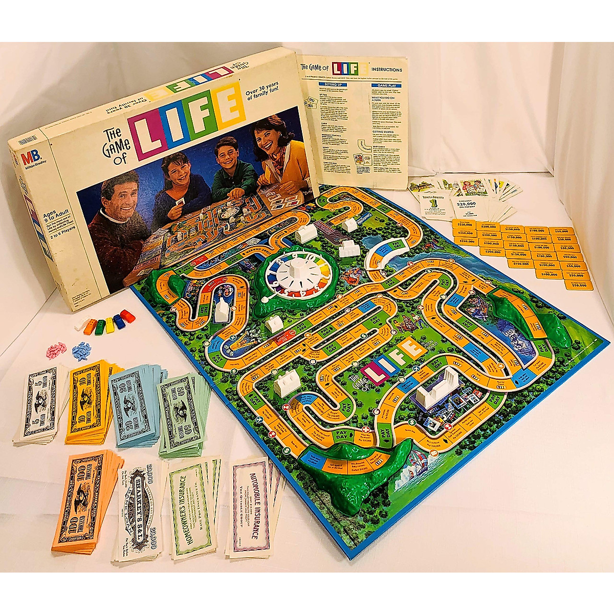 The Game of Life Board Game (1991 Edition)