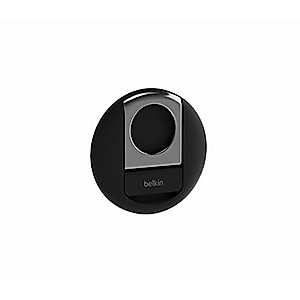 Belkin iPhone MagSafe Camera Mount for MacBook, iPhone Continuity Camera Mount, Turn iPhone to Webcam, Compatible with MacBook Pro, Air, iPhone 14, iPhone 13, iPhone 12, Black
