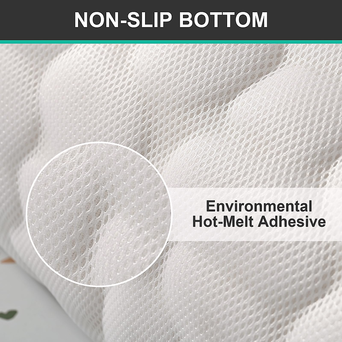 SHANNA Bathroom Rugs Sets 2 Piece, Cobblestone Memory Foam Bath Mats Set, Non Slip Bath Mats for Bathroom, Super Water Absorbent, Bath Rugs for Tub, Toilet and Floor (20"x32"+16"x24" Dark Blue)