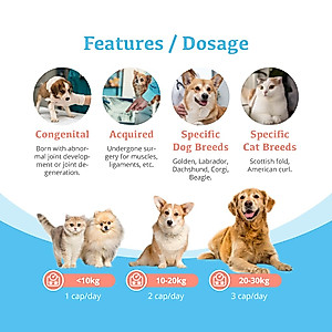 PROUDPET Supreme Joint Guard 10pcs Mini Pack. Improve Joint Aging and Maintain The Flexibility of Joints, Cartilage and Bones. The Ultimate Nutritional Supplement for The Dogs and Cats of All Ages.