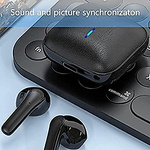 OpeCking Wireless Earbuds for iOS & Android Phones, Bluetooth 5.1 in-Ear Headphones with Extra Bass, Built-in Mic, USB Charging Case, 30hr Battery Earphones, Waterproof for Sport