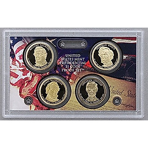 2010 S U.S. Mint 14-coin Silver Proof Set - OGP box & COA Proof