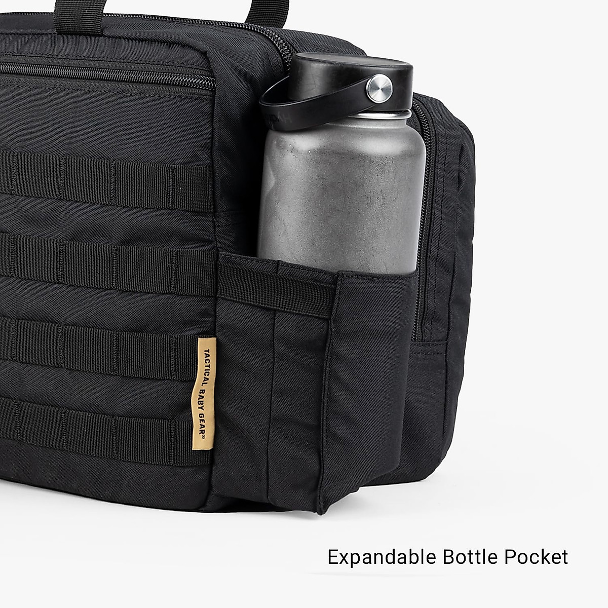 Tactical Baby Gear Deuce 3.0 Tactical Diaper Bag with Changing Mat (Coyote Brown)