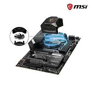 MSI MPG CORELIQUID K240 CPU Liquid Cooler-LCD Pump with 60mm Fan,2 x 120mm ARGB TORX Fan 4.0,Evaporation-Proof Tubing,GI Cooling and Mystic Light Software-AMD and Intel Socket Compatible