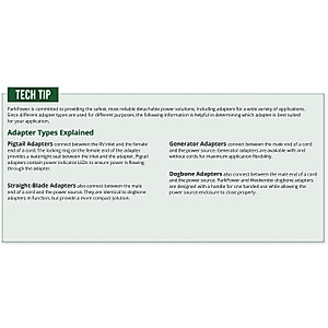 Weekender by ParkPower 3030GSA 30 Amp, 125V Male to 30 Amp, 125V Locking Female black Generator Adapter, Black