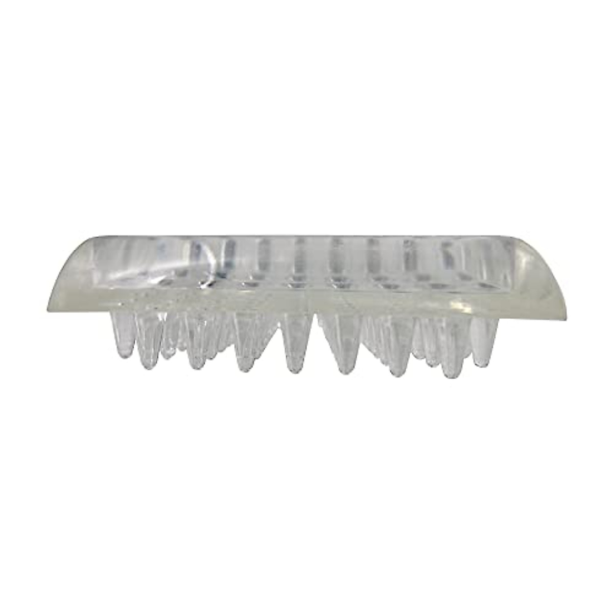 Shepherd Hardware 9083 1-7/8-Inch Spiked Furniture Cup, Clear Plastic, 4-Pack