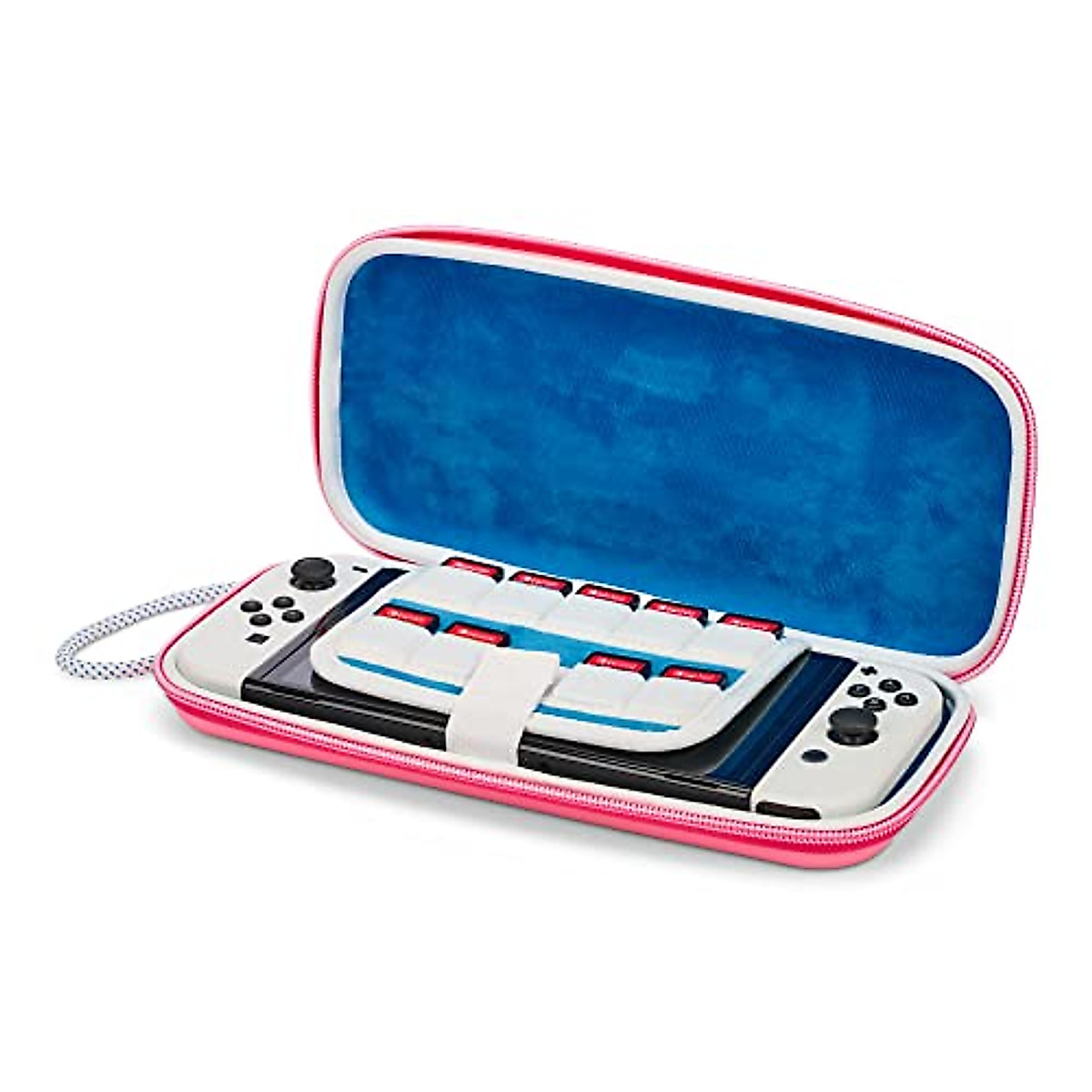 PowerA Travel Pro Slim Case for Nintendo Switch Systems - Kirby Power, Hard Shell, Protective Case, Gaming Case, Console Case