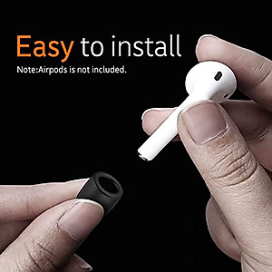 2pcs Silicone Neckband Compatible with Airpods Pro Strap, ROMSEA Anti-Lost Neck Straps Cable Cord Holder Compatible for Apple Airpods pro 2, 3, Pro, 2 & 1 Sports Wire Tether Connector