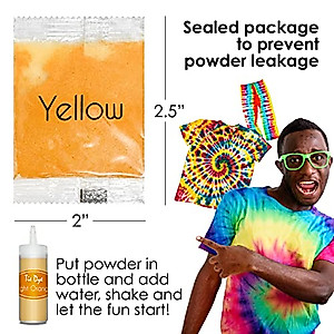 2X Tie Dye Powder │Tie Dye Powder Refills for Tie Dying │Fabric Dyes │12 Colors Tie Dye Powder 24 Total Dye Packets│2X Refills for Tie Dye │Mesi Colorz Tie Dye Refills