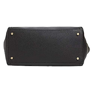 Kate Spade New York Kate Spade NY Orchard Street Maya Leather Shoulder Tote Purse in Black, Large