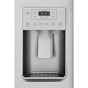 GE® 21.8 Cu. Ft. Counter-Depth Fingerprint Resistant Side-By-Side Refrigerator